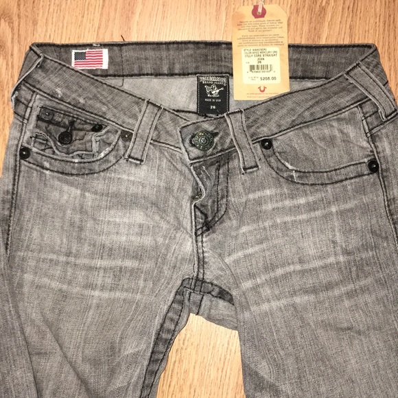 True Religion | Jeans | True Religion Billy Straight Leg Size 26 | Poshmark